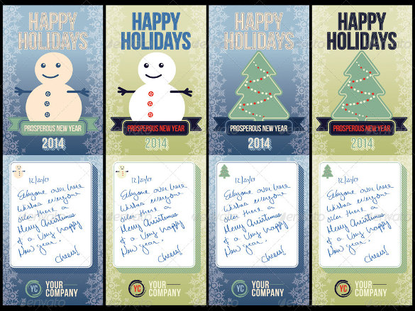 16 Holiday Postcard Templates Free PDF PSD PNG Format Download