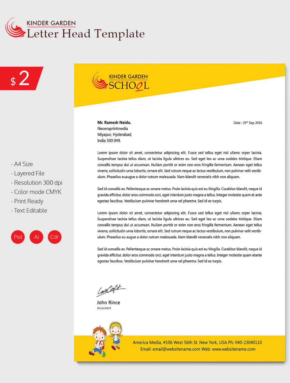 Admission Letter For Kindergarten Admission Letter For Kindergarten