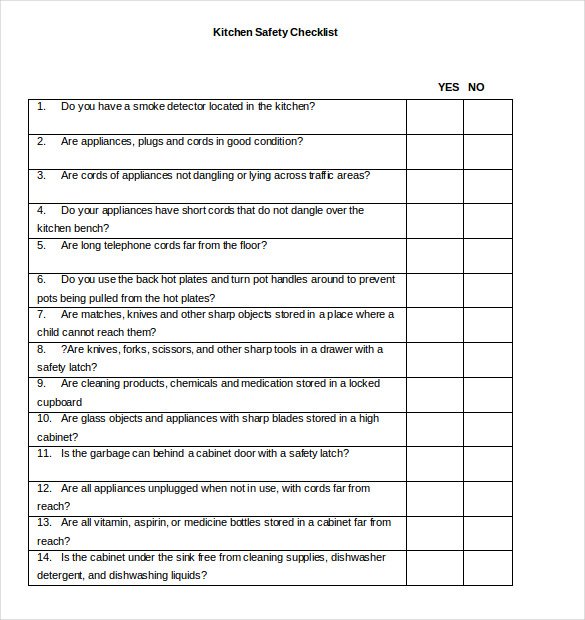 40+ Word Checklist Templates