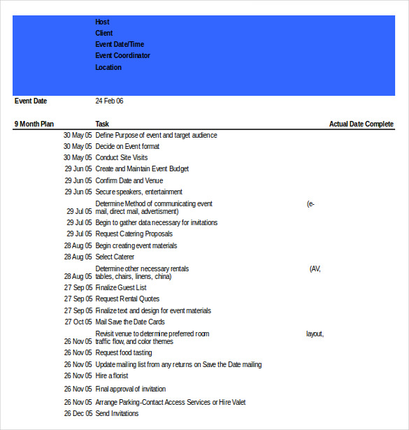 26+ Event Order Templates – MS Excel, MS Word