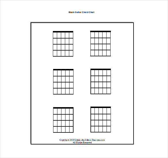 15+ Word Guitar Chord Chart Templates Free Download