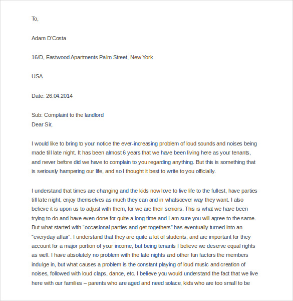  How Can I Write A Complaint Letter Sample Complaint Letter Template 