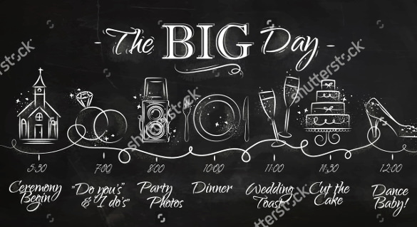 32+ Wedding Timeline Templates -Word, Excel, PDF, PSD, Vector EPS