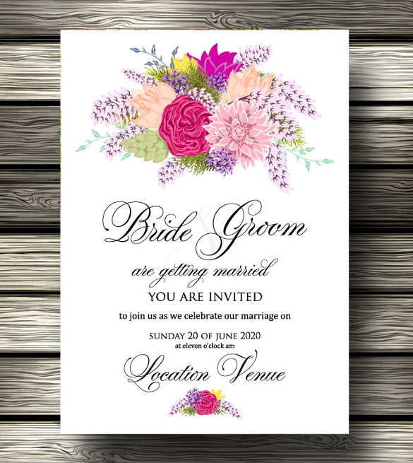 Wedding Program Template 41 Free Word PDF PSD Documents Download 
