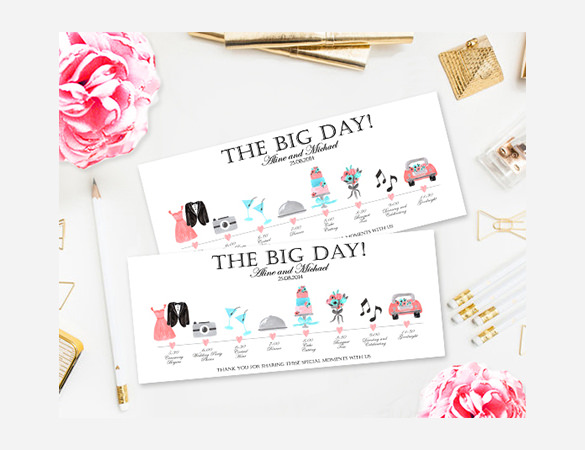 33+ Wedding Schedule Templates & Samples - DOC, PDF, PSD