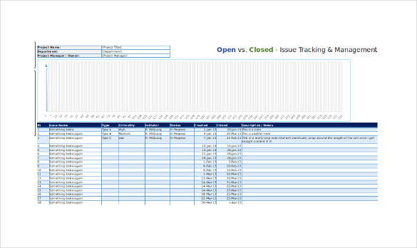 10+ Issue Tracking Templates - Free Sample, Example Format Download