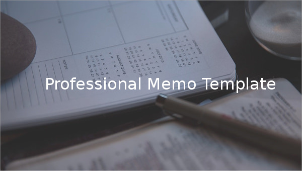 Professional Memo Template – 15+ Word, PDF, Google Docs Documents Download