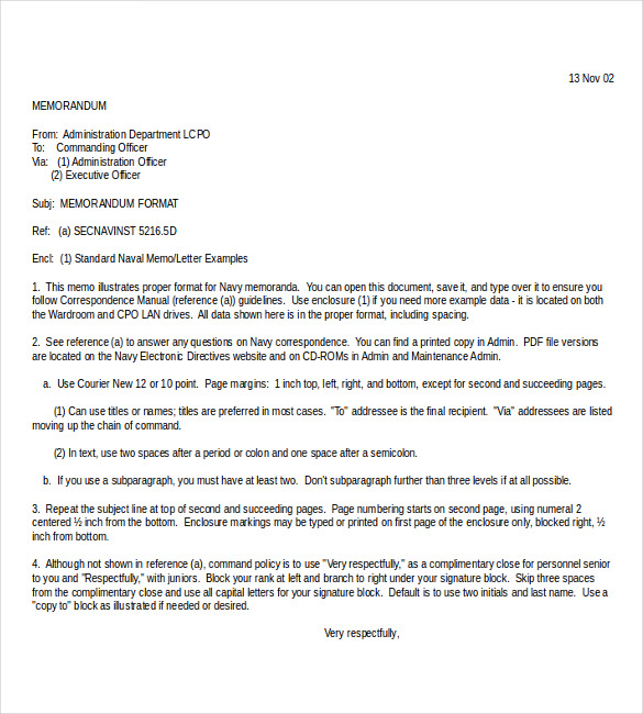 Professional Memo Template 15 Word PDF Google Docs Documents Download