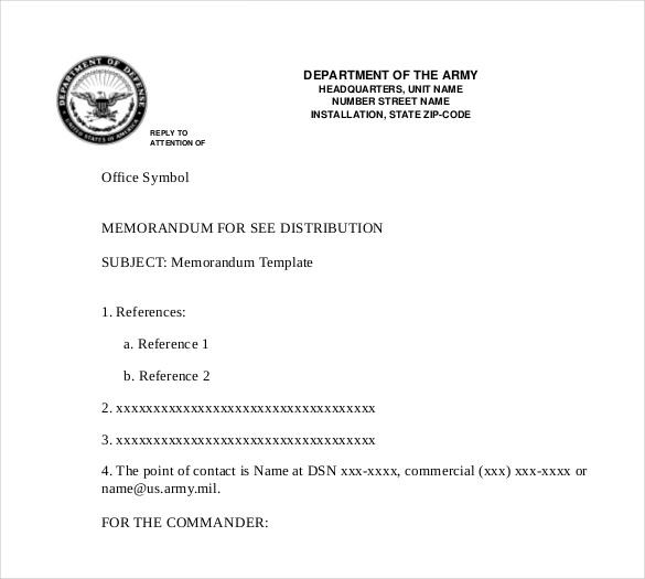 Professional Memo Template – 15+ Word, PDF, Google Docs Documents Download