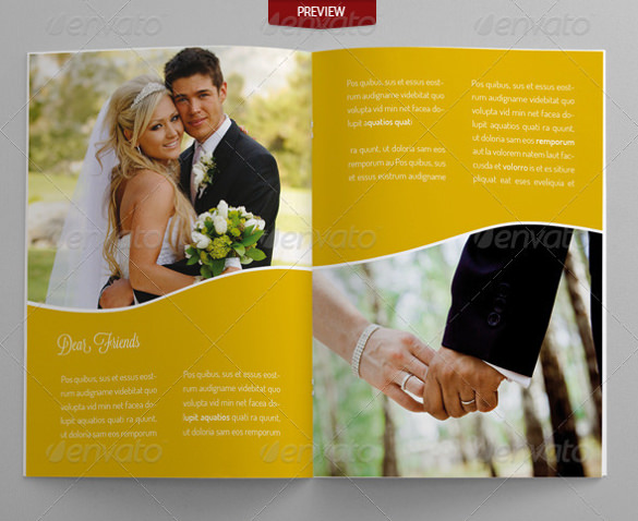 37 Wedding Brochure Templates Ai Psd Docs Pages