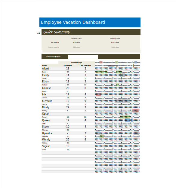 Employee Tracking Template - 11+ Word, Excel, PDF Documents Download!