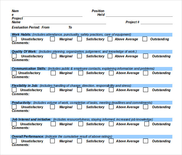 Employee Tracking Template 11 Word Excel PDF Documents Download 