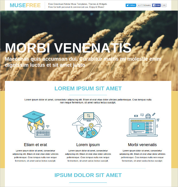 21+ Free Muse Themes & Templates