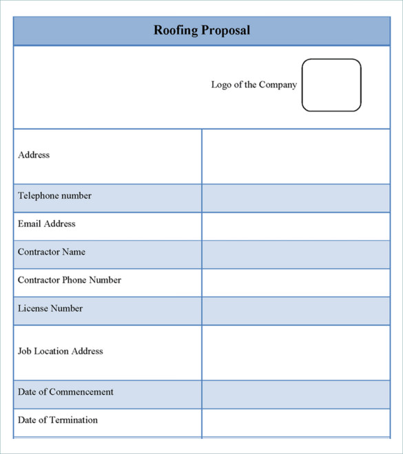 12 Roofing Estimate Templates PDF Docs Word