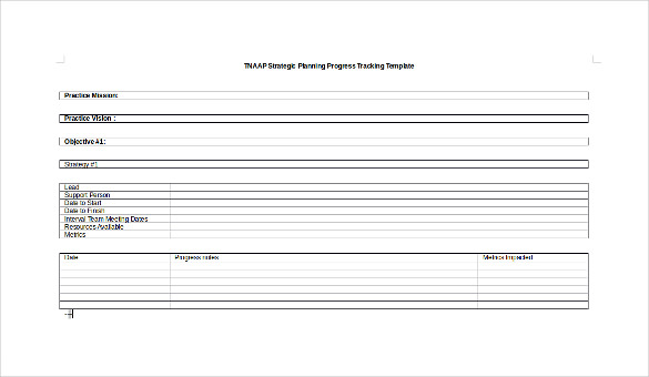 Progress Tracking Template – 11+ Free Word, Excel, PDF Documents Download!