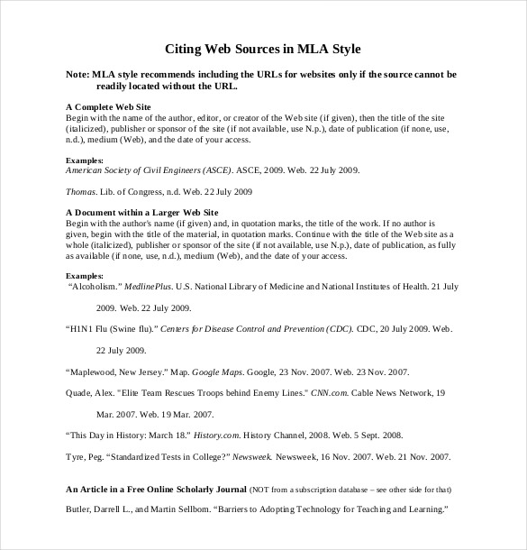  Mla Cover Sheet Example Writing A Great Work With MLA Essay Format