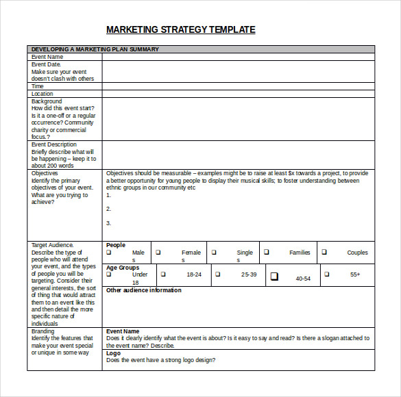 Download Microsoft Word Templates Strategic Plan Free Systemtoday