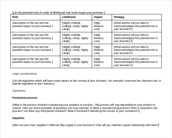 17+ Strategy Templates Microsoft Word Free Download