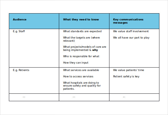 17+ Strategy Templates Microsoft Word Free Download