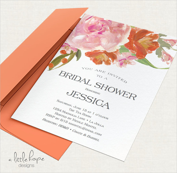 Rincondelasbellezas Free Printable Bridal Shower Invitation Templates 