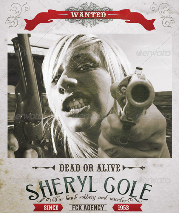 16+ Wanted Poster Templates - Free Sample, Example, Format