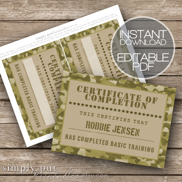 38+ Completion Certificate Templates - Free Word, PDF, PSD, EPS, Format ...