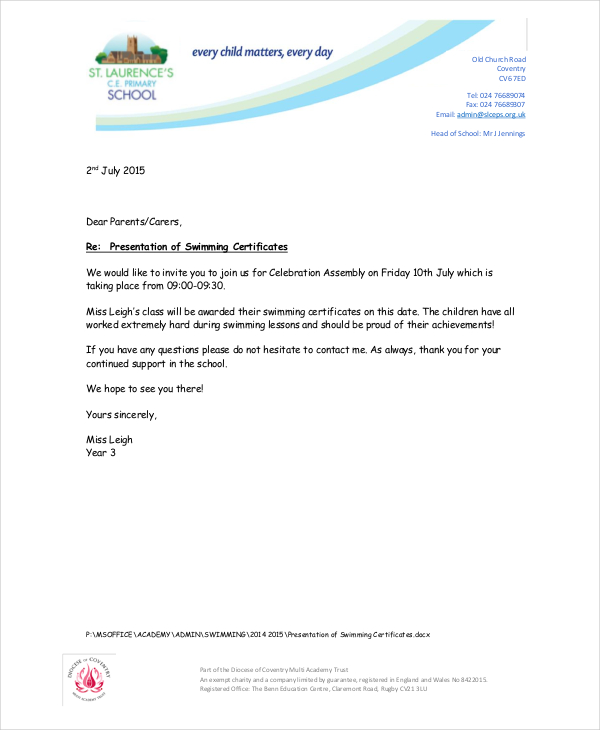 Swimming Certificate Template - 8+ Free Word, Excel, PDF Documents Download