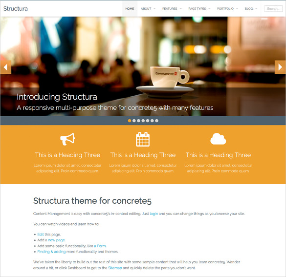 33+ Concrete5 Themes & Templates