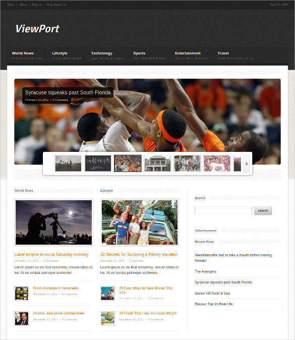 33+ Concrete5 Themes & Templates