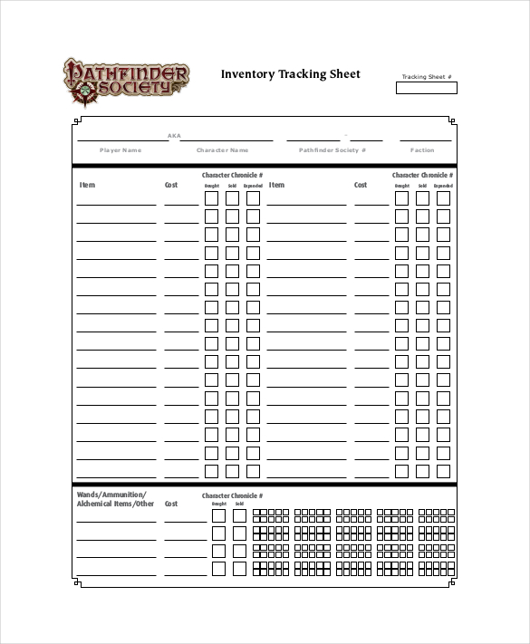 16+ Tracking Sheet Templates - Free Sample, Example Format Download!