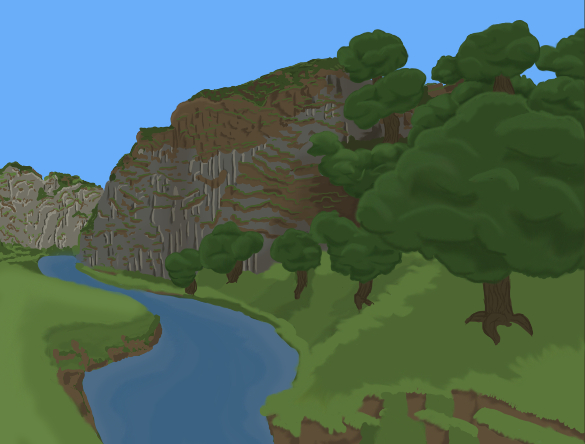 29+ Minecraft Backgrounds - PSD, AI, Vector EPS