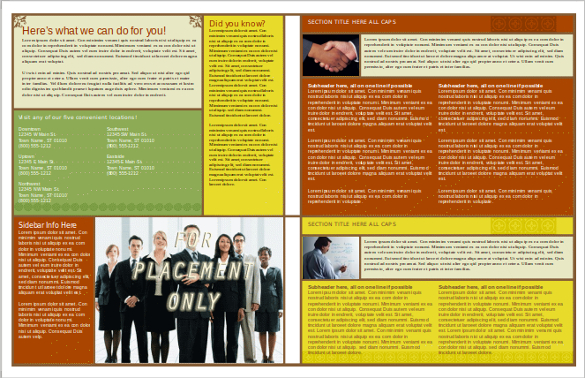 Brochure Template Word - 45+ Free Word Documents Download!