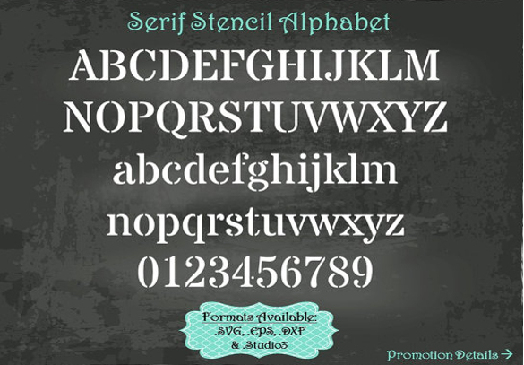 Stencil Fonts – 31+ Free TTF, OTF Format Download | Free & Premium ...