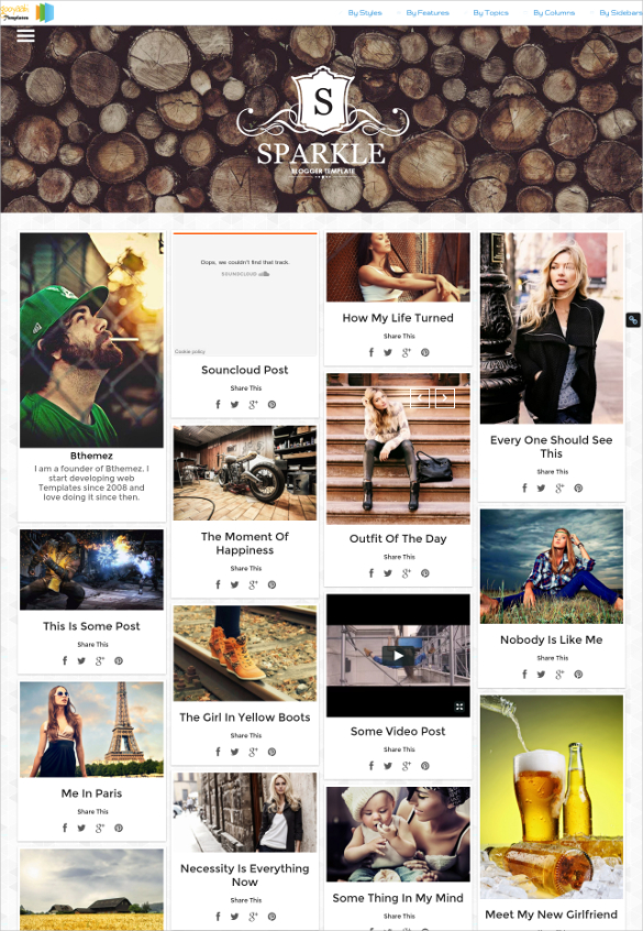 30+ Photography Blog Themes & Templates | Free & Premium Templates
