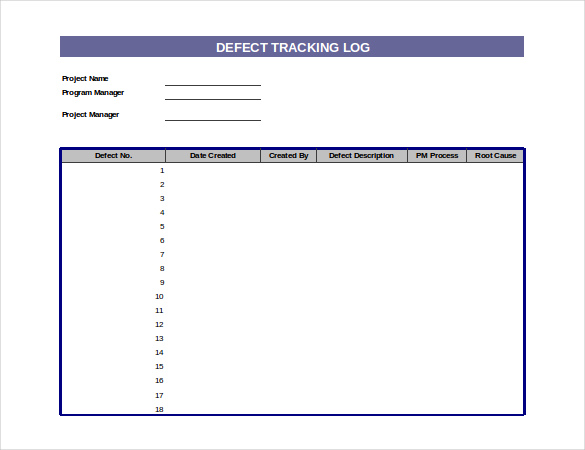 Log Templates – 15+ Free Word, Excel, PDF Documents Download
