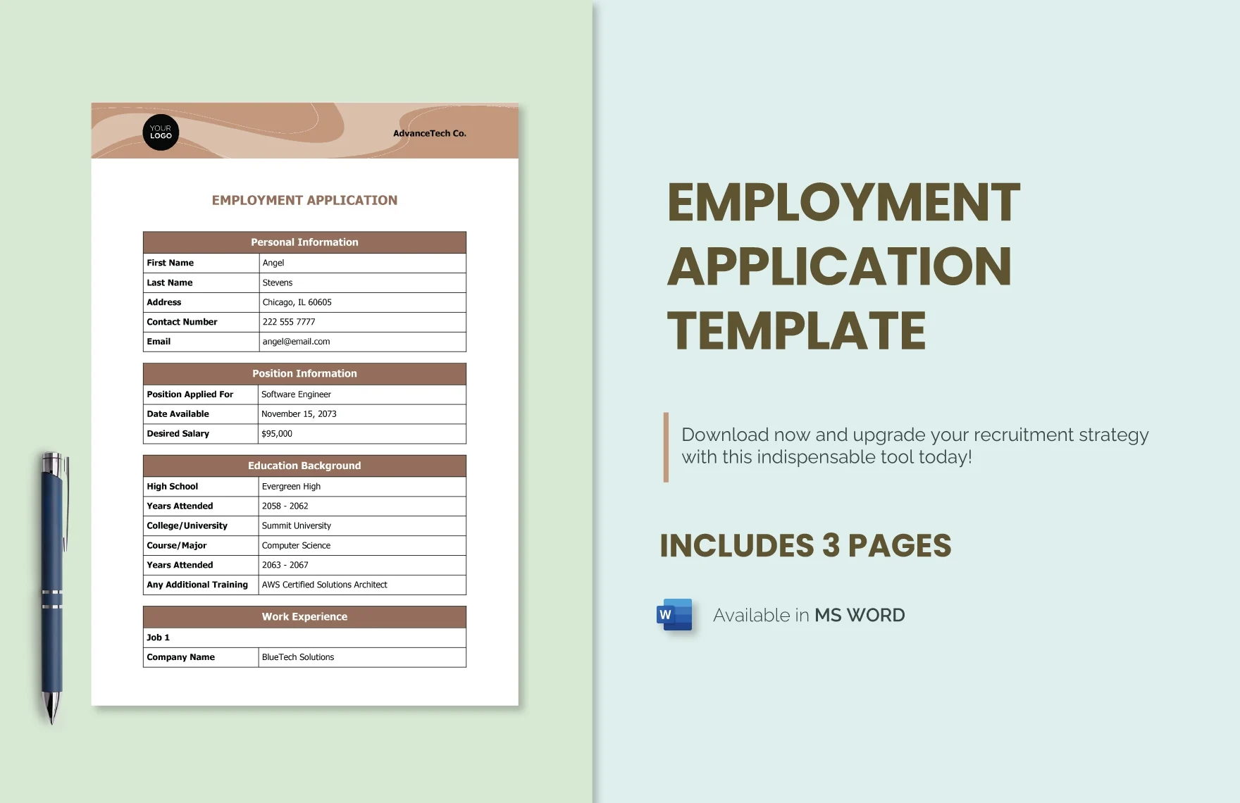 20+ Application Templates - Free Sample, Example, Format