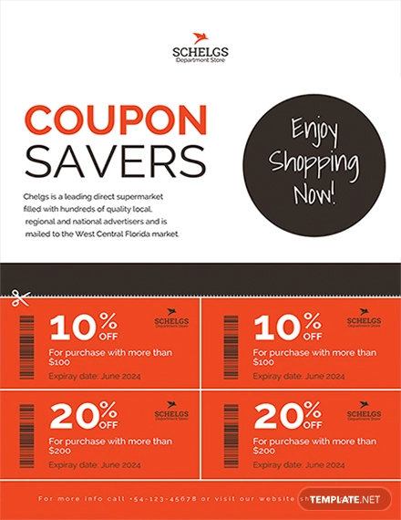 14 Coupon Templates Free Sample Example Format