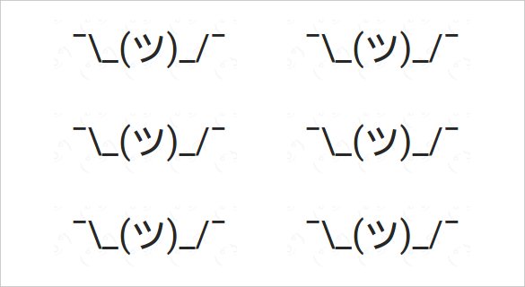 14+ Shrugging Emoji : A Perfect Way To Show A Carefree Attitude
