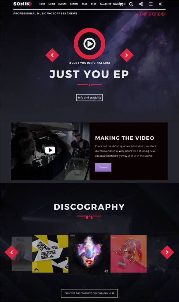 29+ Radio Station Website Themes & Templates