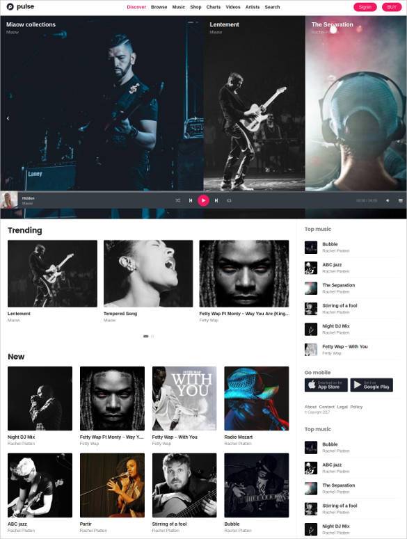 29+ Radio Station Website Themes & Templates