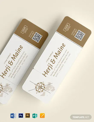 41+ Examples of Boarding Pass Design & Templates - PSD, AI