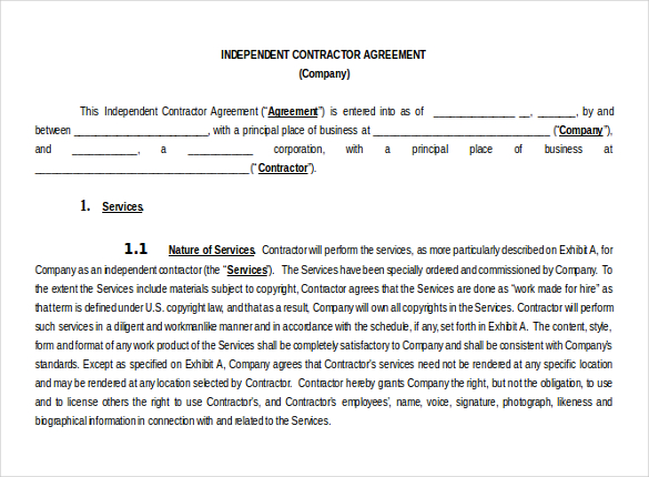 15+ Microsoft Word Agreement Templates Free Download