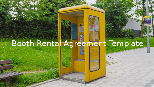 Booth Rental Agreement - 10+ Free Word, PDF Documents Download