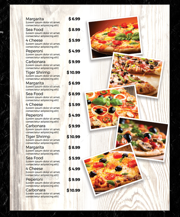Menus 47 Free Templates In Excel PDF Word PSD Free Premium 