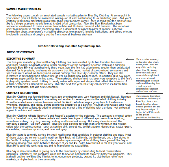 33+ Microsoft Word Marketing Plan Templates