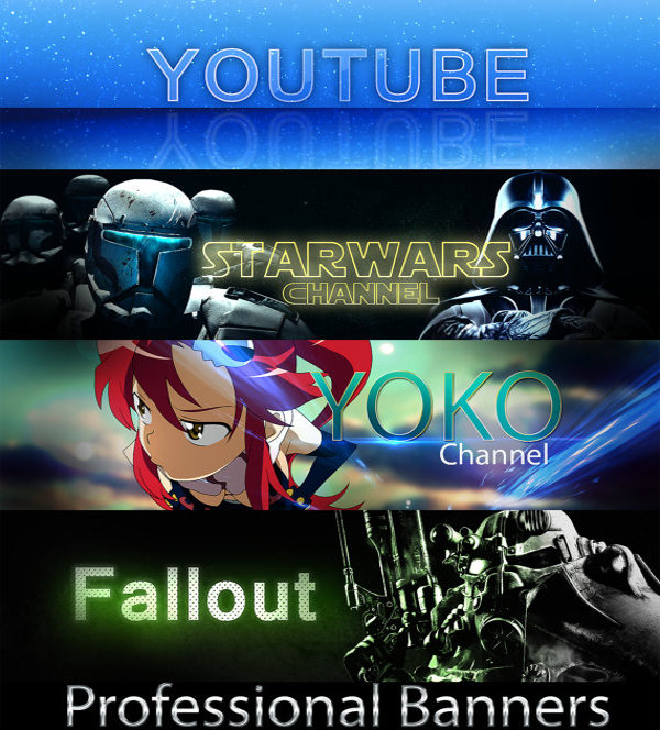 YouTube Banner Templates – 20+ Free PSD, AI, Vector EPS Format Download