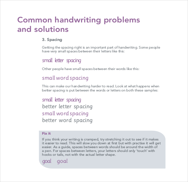 Cursive Writing Template – 8+ Free Word, PDF Documents Download