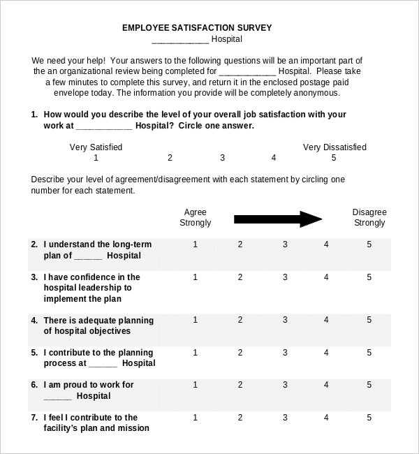 20+ Employee Survey Templates & Samples - DOC, PDF