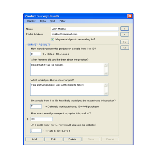 10+ Survey Results Templates – PDF, Word, Excel