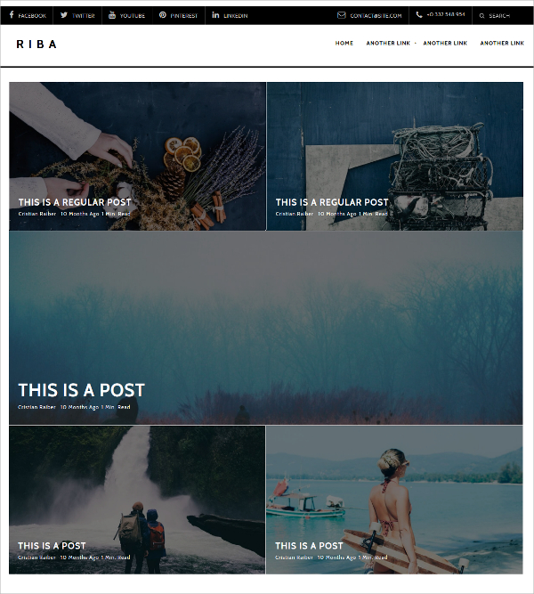 23+ Free WordPress Blog Themes & Templates
